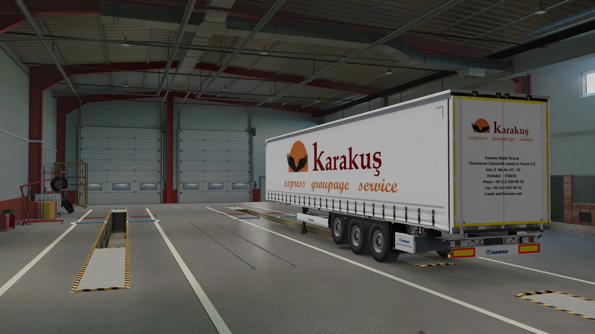 Karakus Lojistik Krone profiliner 1.49.x - ETS 2